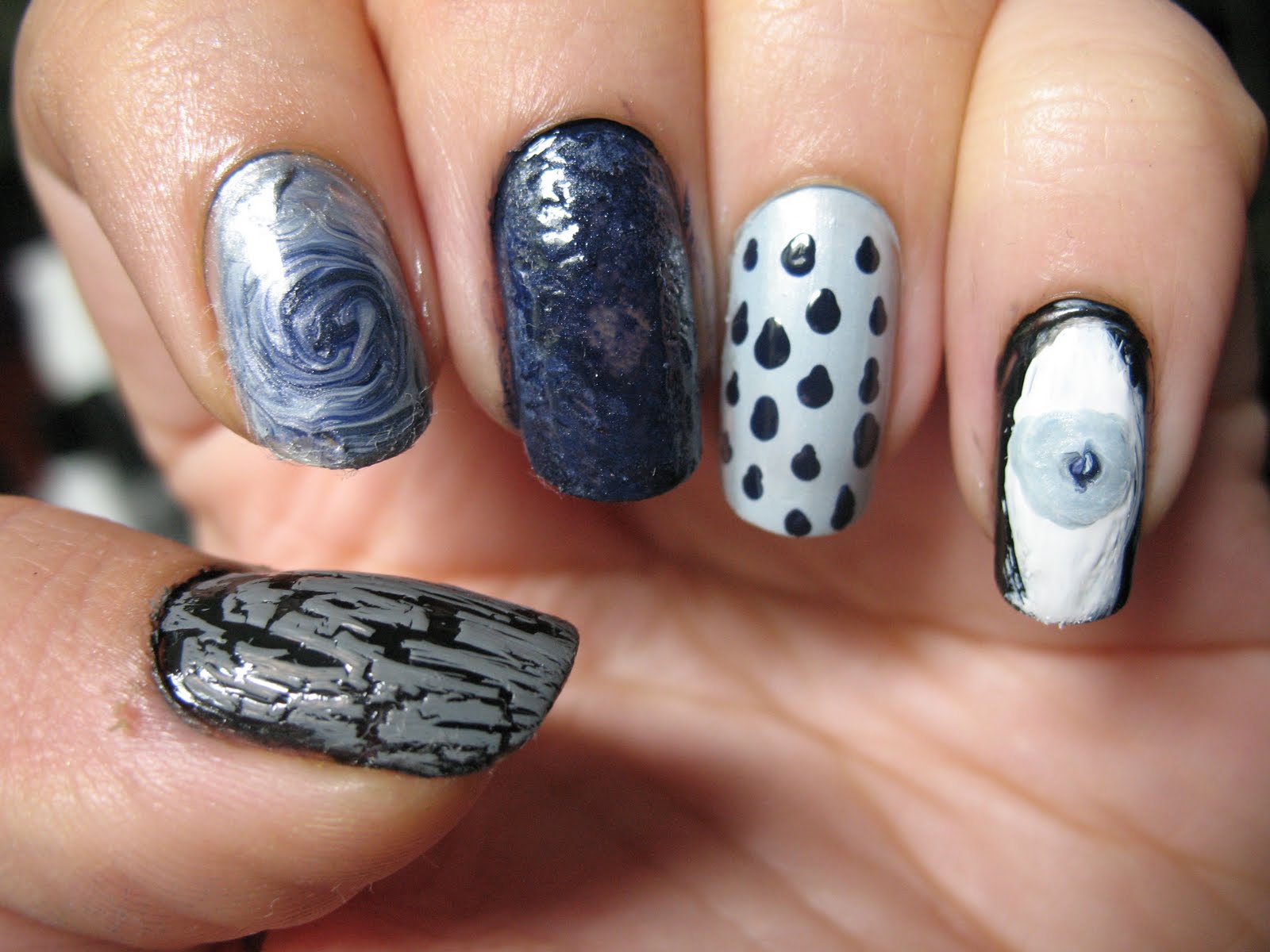 Moondancerjen's Nails: Natural Disaster Nails