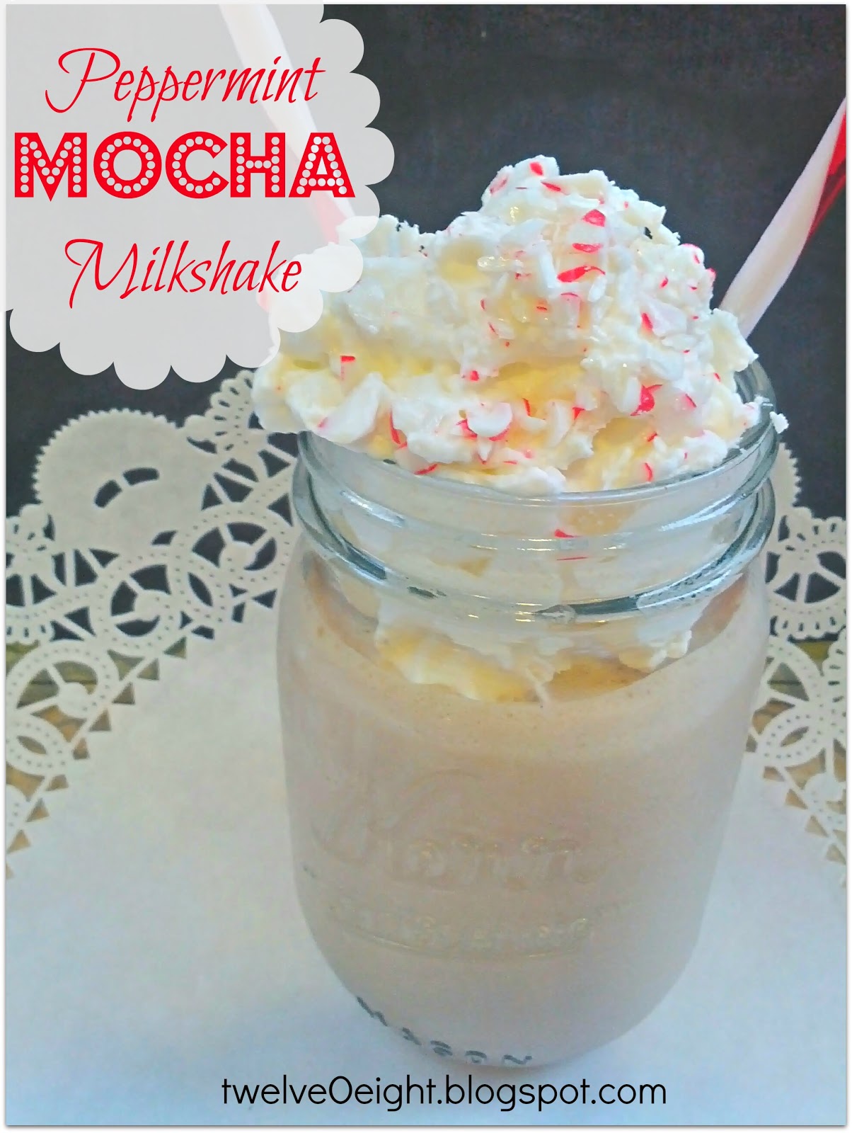 Peppermint Mocha Milkshake – twelveOeight
