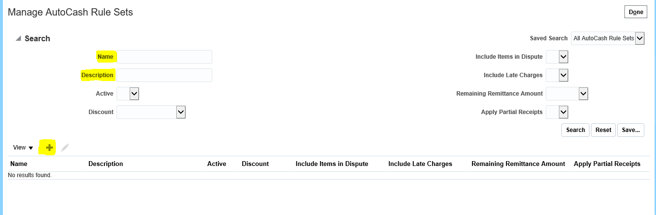 Oracle Application's Blog: What is Auto Cash Rule Set in Oracle fusion