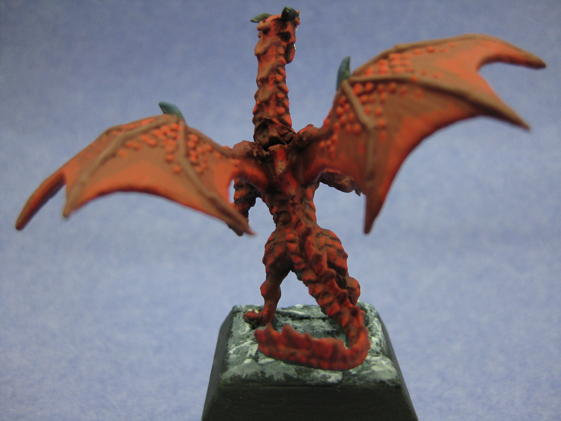 Miniature Painting: Reaper Miniatures Dragon Hatchling Red - 77274