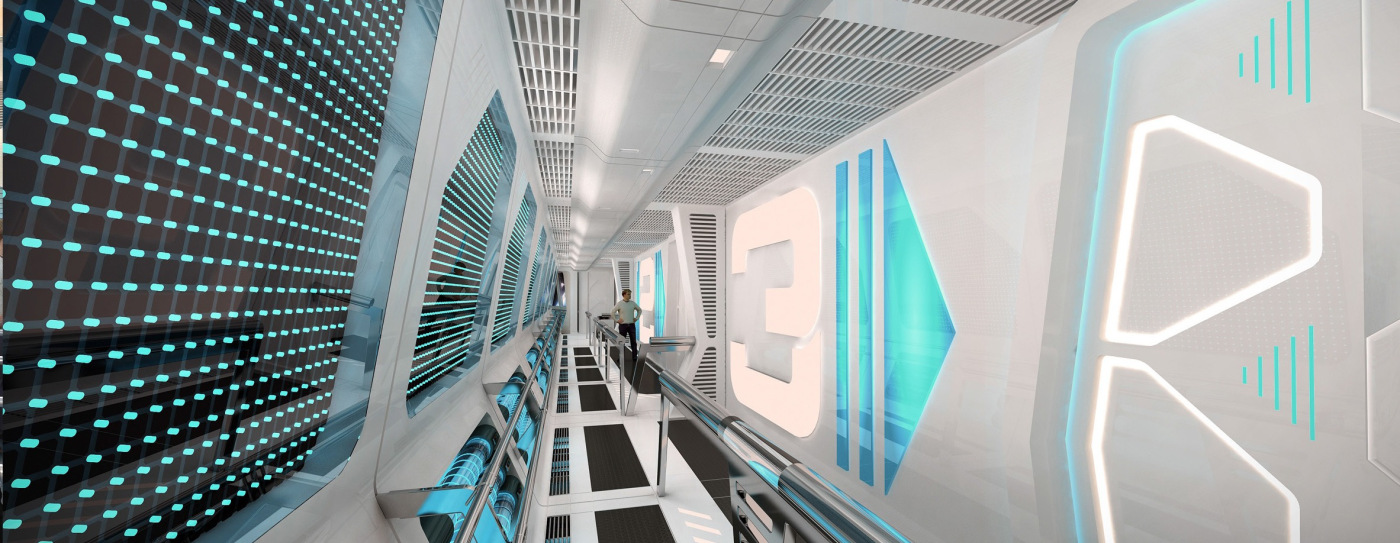 The Trek Collective: New artwork for the Star Trek attraction at ...