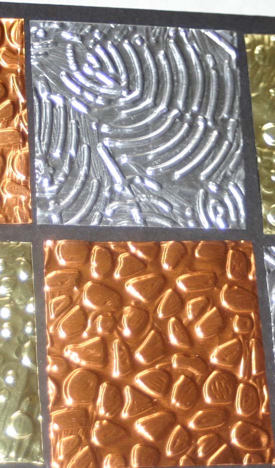 Brenda's Crafty Corner: Embossed Metal Card