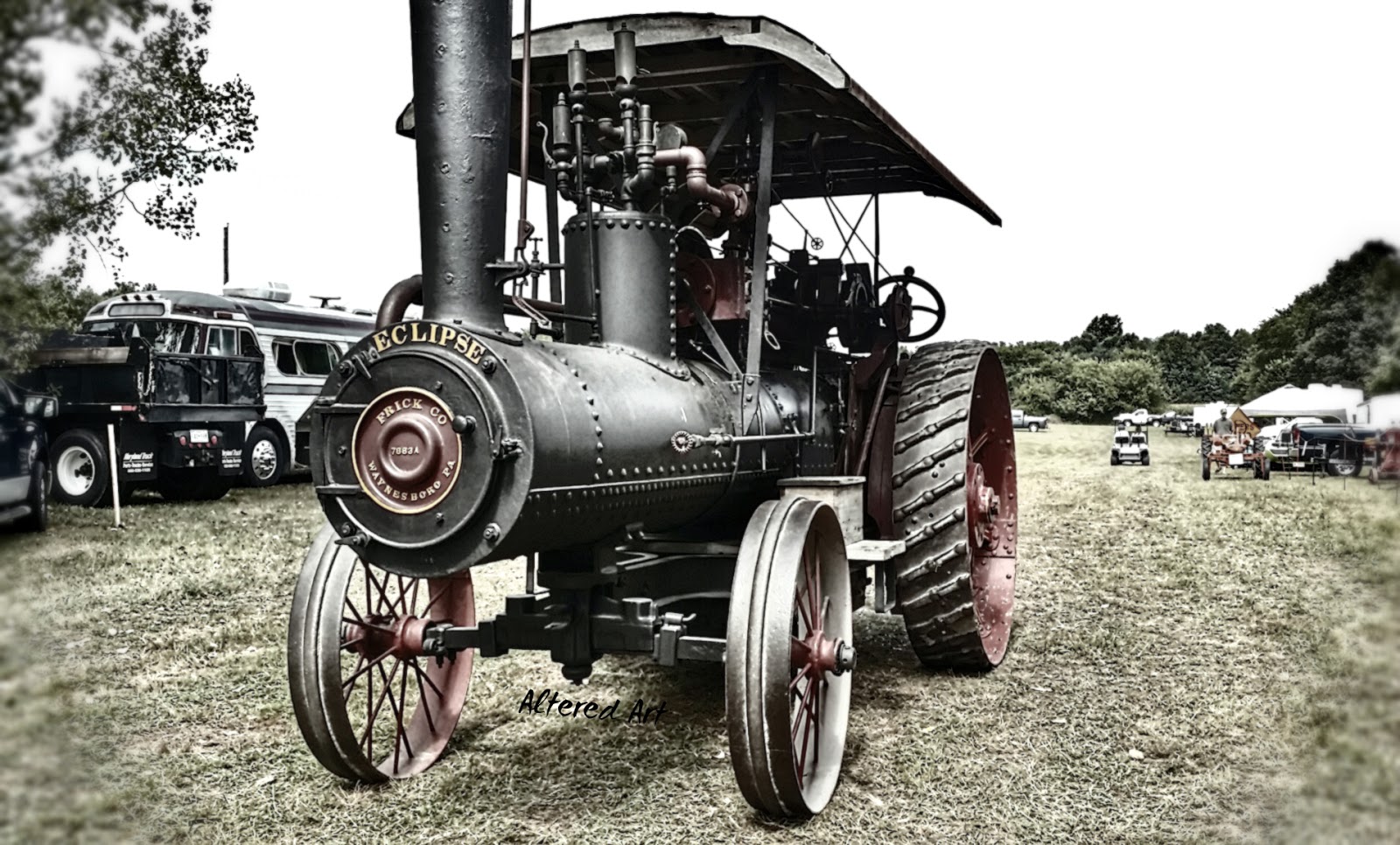 Life on Delmarva: Gas and Steam Engines | Vintage Eclipse & Frick ...