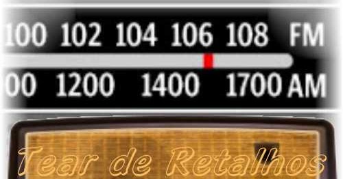 Frequências e nomes das emissoras de rádio da cidade de São Paulo ...