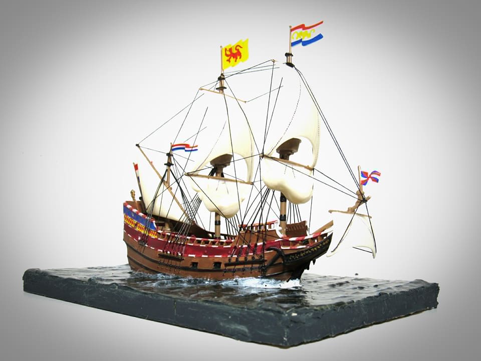 Ships and Models by Erick Navas: Half Moon - Halve Maen