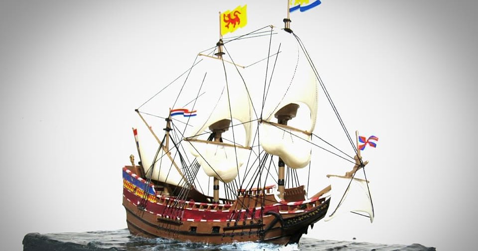 Ships and Models by Erick Navas: Half Moon - Halve Maen