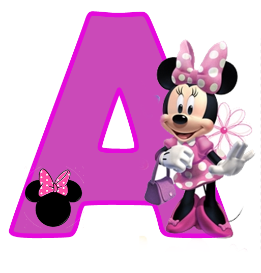 1000+ images about minie on Pinterest | Minnie mouse pink, Alphabet and ...