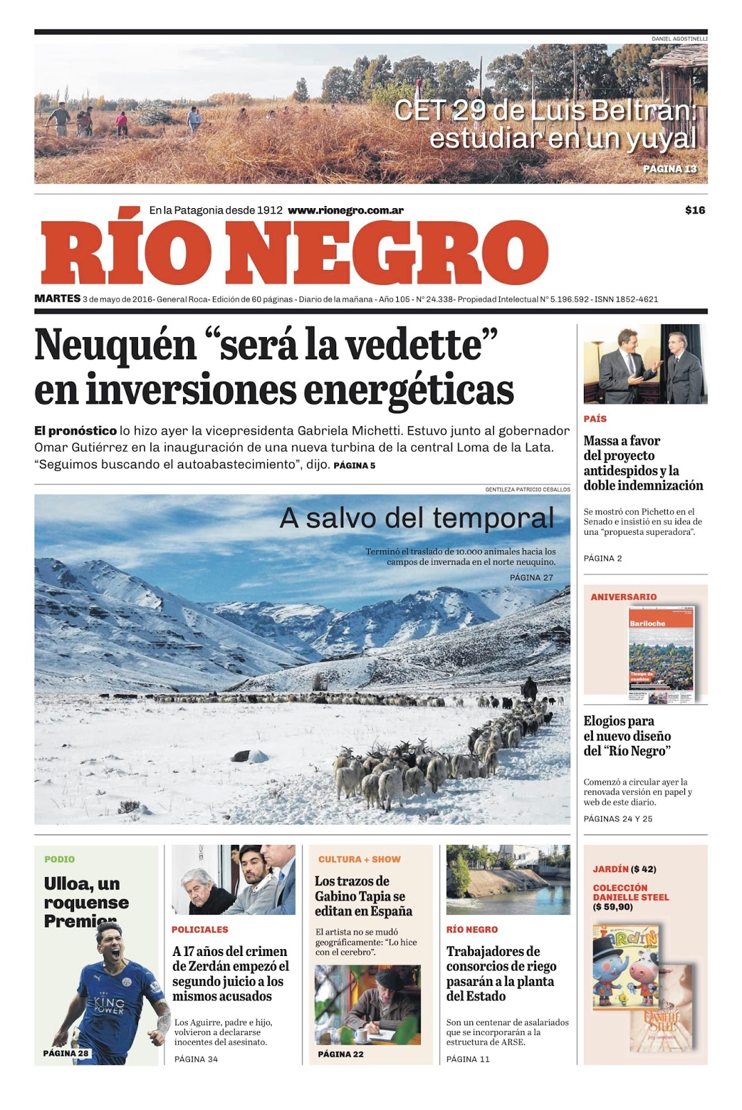Señales: Al ritmo de los tiempos: El Diario Río Negro presentó su nueva ...