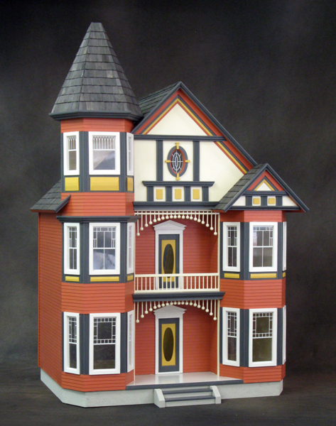 Little Darlings Dollhouses: The Painted Lady Dollhouse