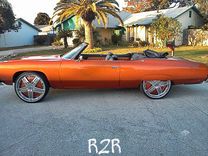 AutoStyling: 75 donk convertible on 26's Dub Delusions