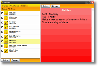 My Study Bar: Planning