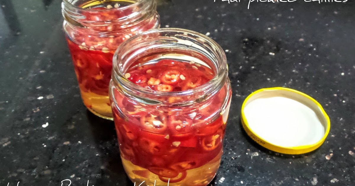 HAPPY RETIREE'S KITCHEN : Thai Pickled Chillies