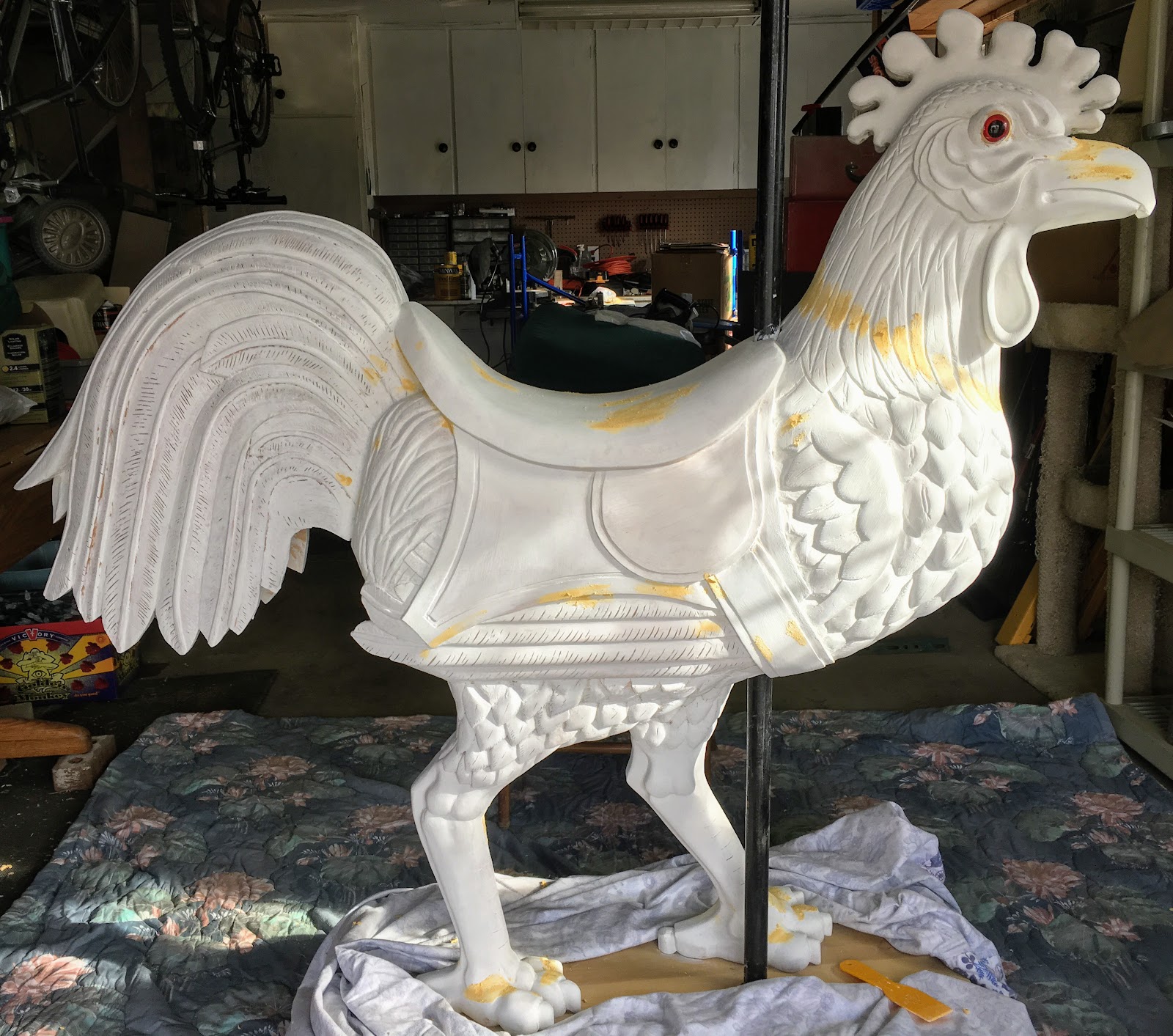 Wargames and Railroads: Chester the Rooster - WIP