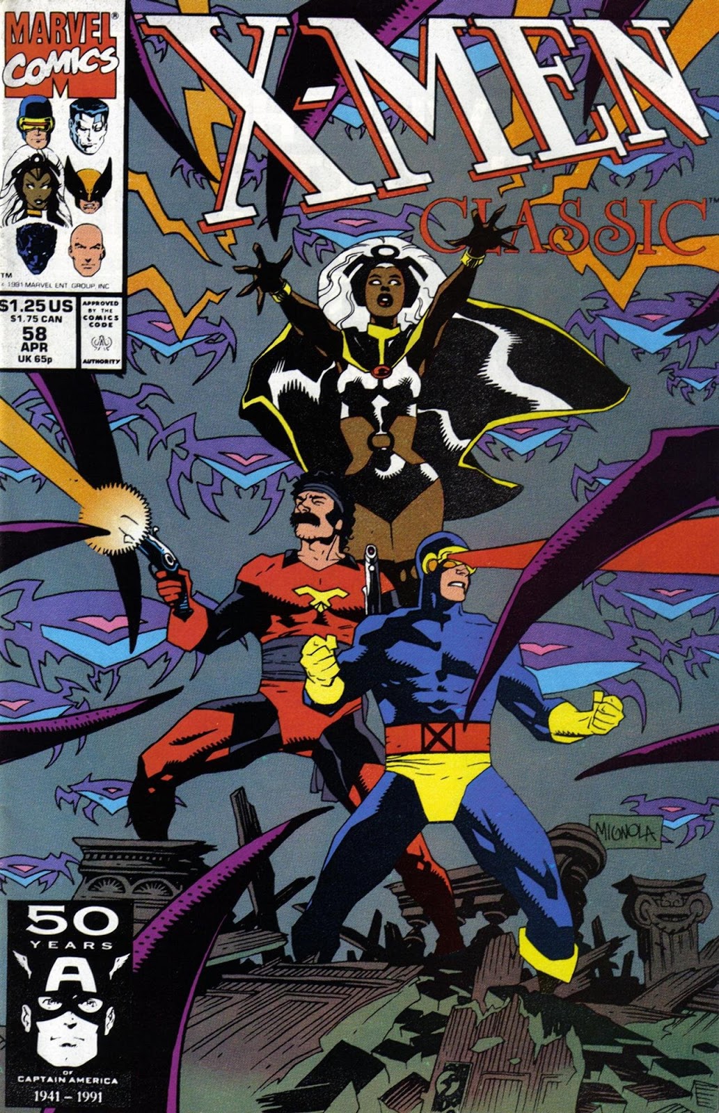 Dave's Comics: THE EPIPHANY: MIKE MIGNOLA X-MEN CLASSIC COVERS