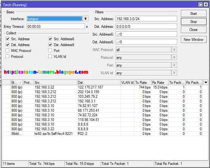 Memahami Fungsi fungsi tools monitoring pada Mikrotik (ARP,IP Scan,MAC ...
