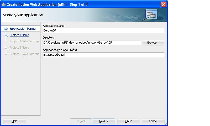 My Experiences...: Using Apache Derby with JDeveloper to develop ADF applications - Part 1