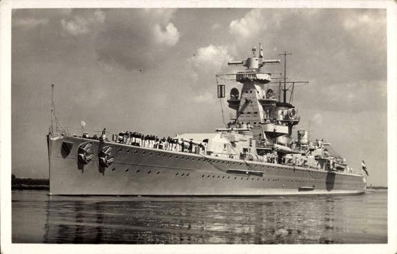 PoSeWe - Maritime Bilder: Panzerschiff "Admiral Scheer"