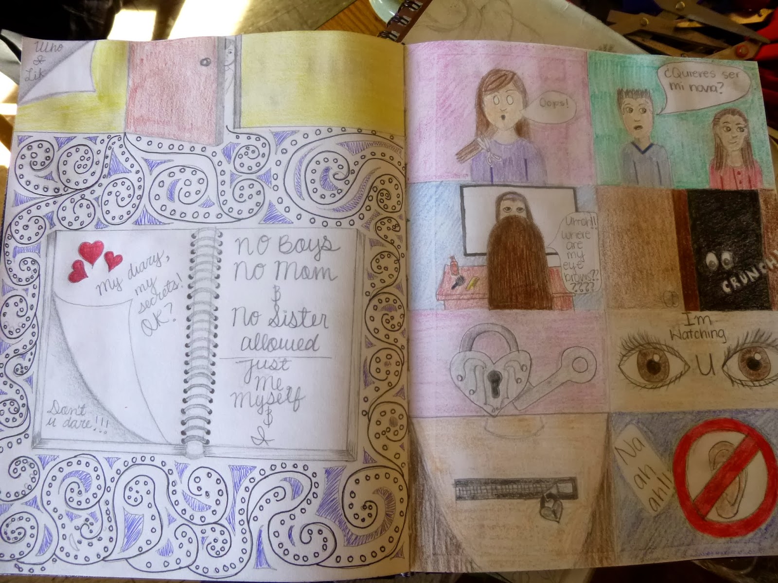 Lane Tech Art Studio : Visual Journals