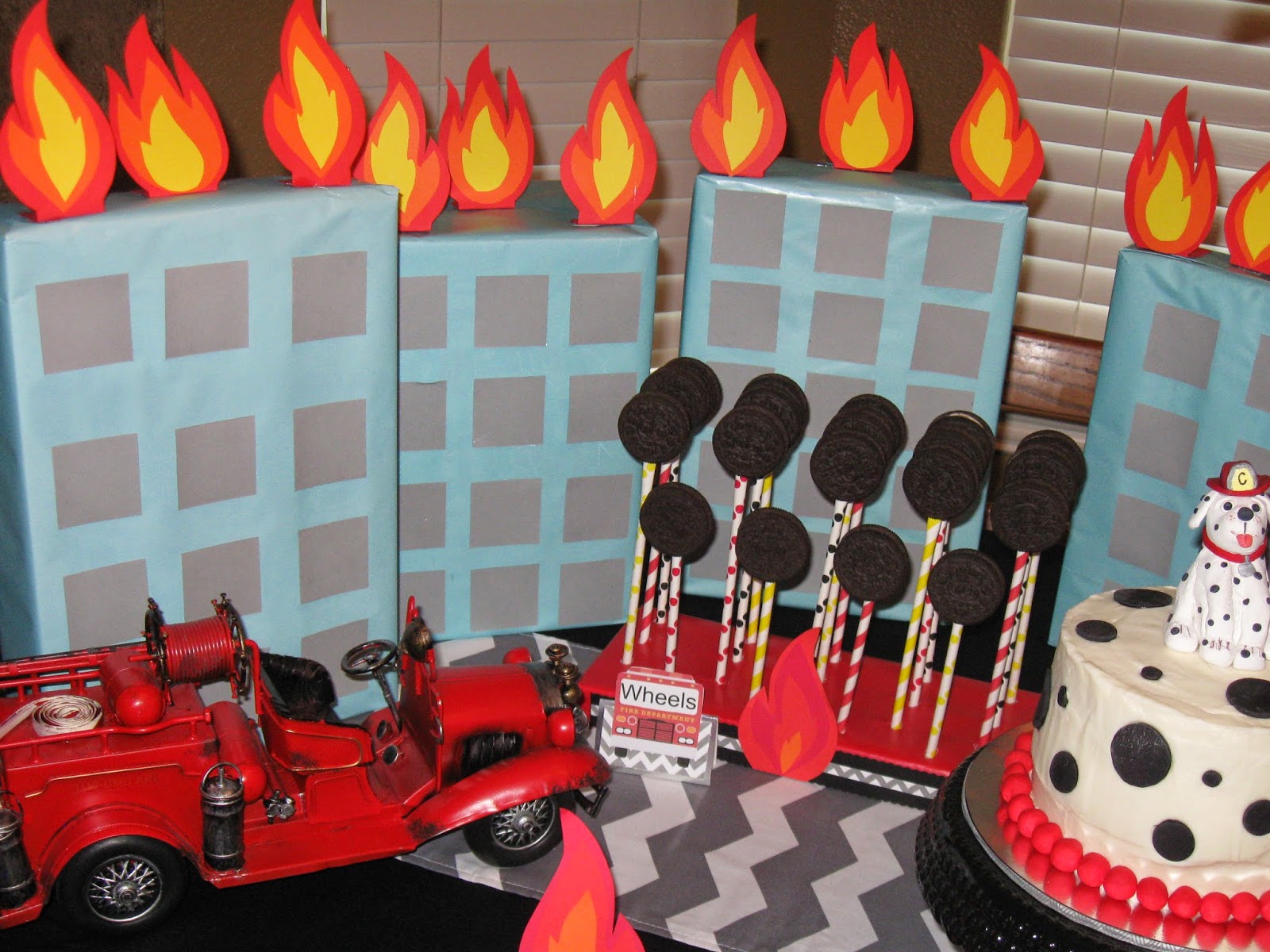 Journey to Happy: Fireman Baby Shower