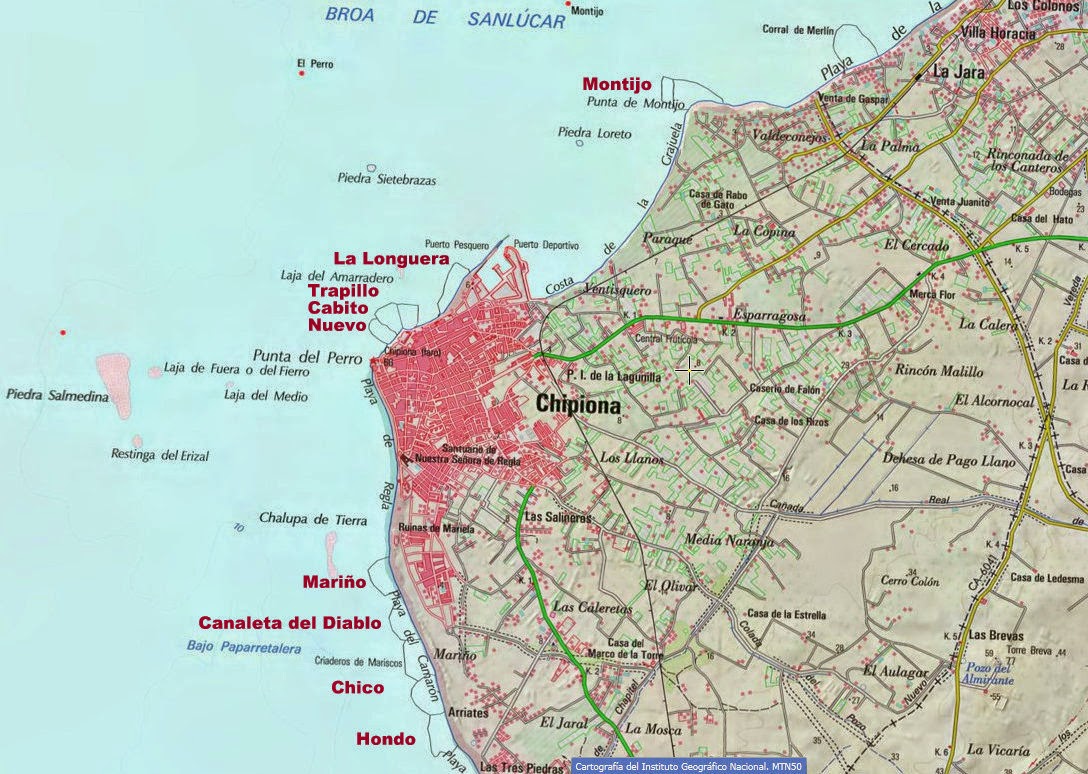 TROTONES BLOG: Corrales de Pesca de Chipiona.