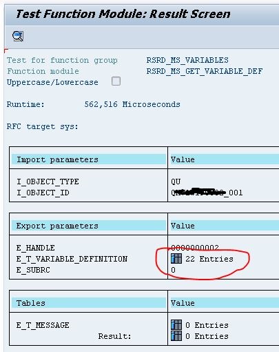 Simple SAP: SAP BW - How to see all variables and details used in a BEx ...