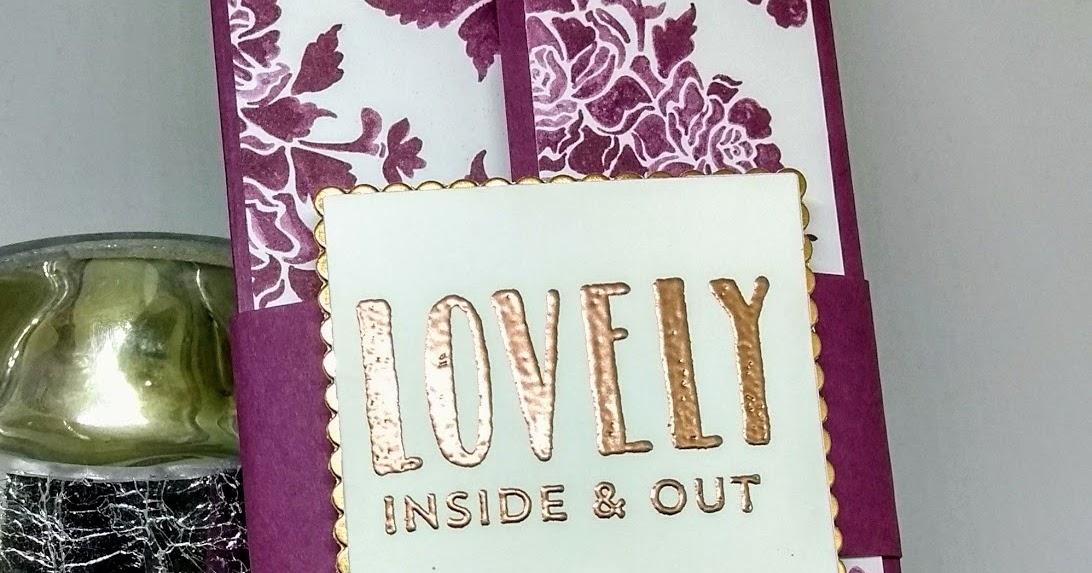 Positively papercraft: Beautiful Triple Fold Out Notebook