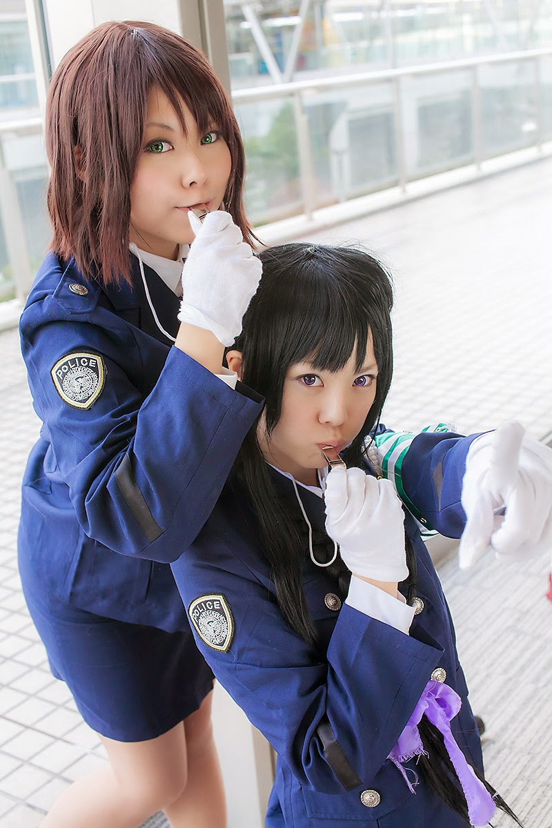 The Uniform Girls: [PIC] japanese cosplay policewoman uniforms x5