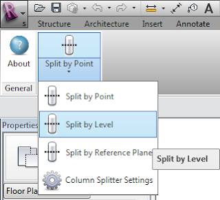 Revit Add-Ons: Free Column Splitter from StrucSoft Solutions (Updated)