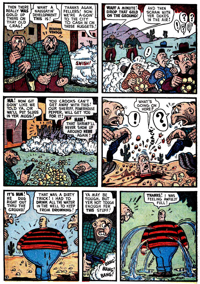 Pappy's Golden Age Comics Blogzine: Number 1297: Basil’s boys, Mystic ...