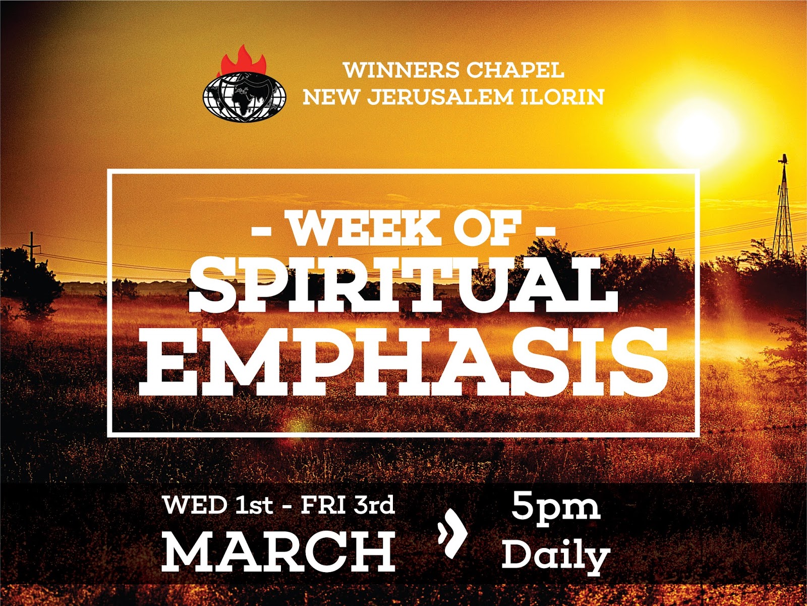 Spiritual Week Of Emphasis ~ Living Faith Church