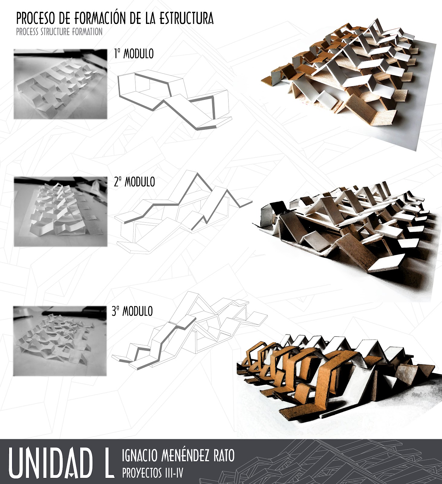 PROYECTOS: ESTRUCTURA MODULAR (RITMO/REPETICIÓN)