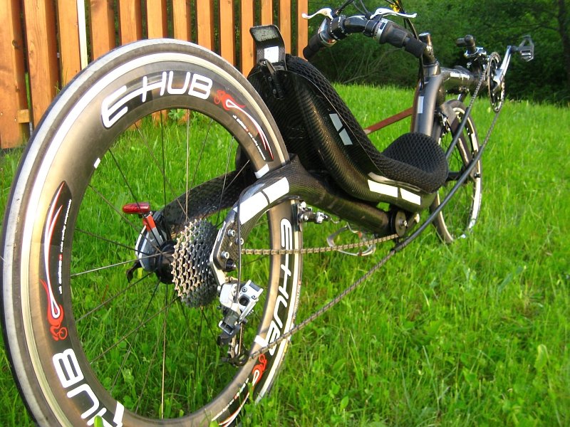 My Tadpole Recumbent Trike Experience: Drooling over a carbon fiber ...