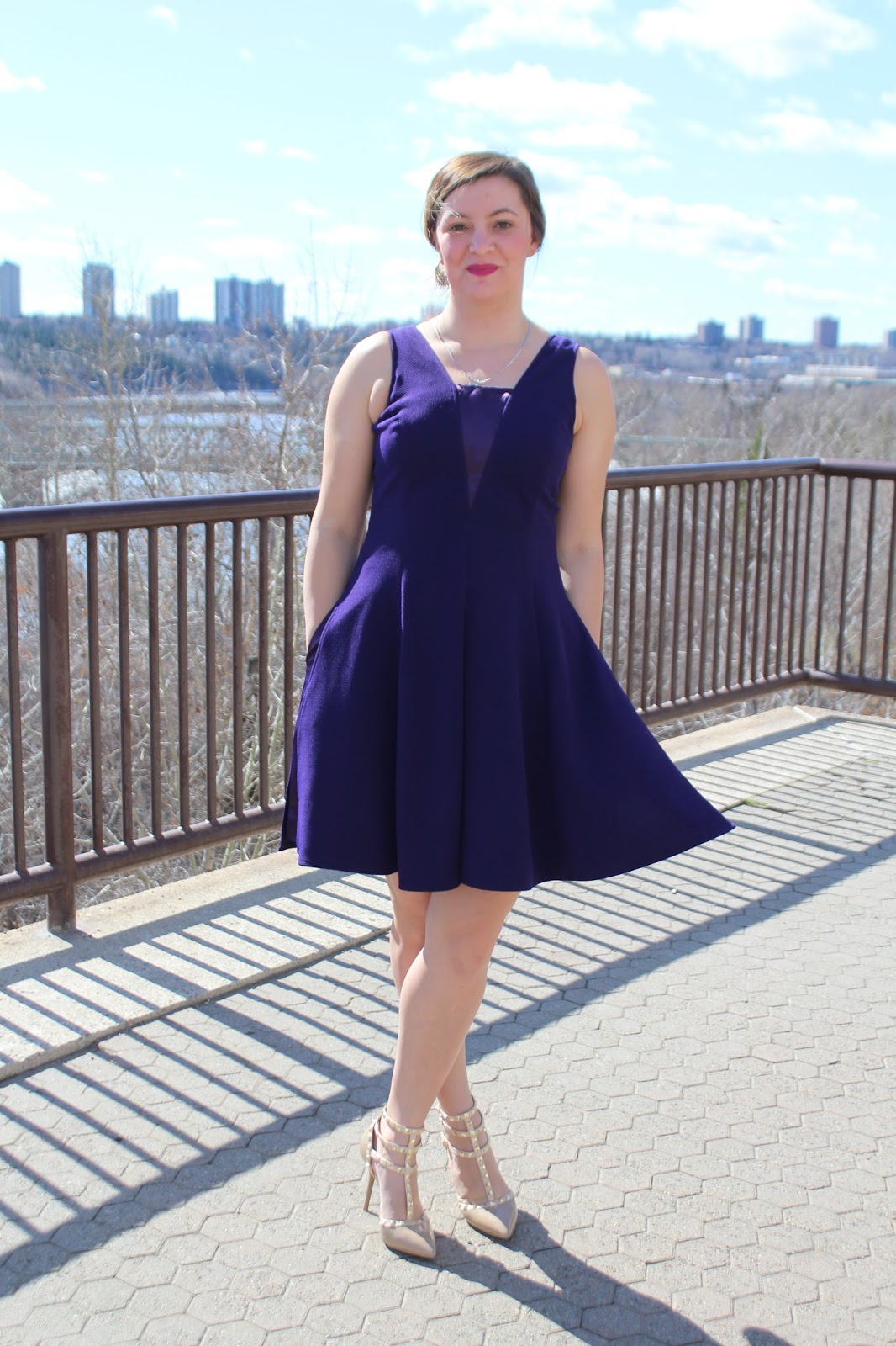 Letters to LA LA Land: OOTD - Purple Dress