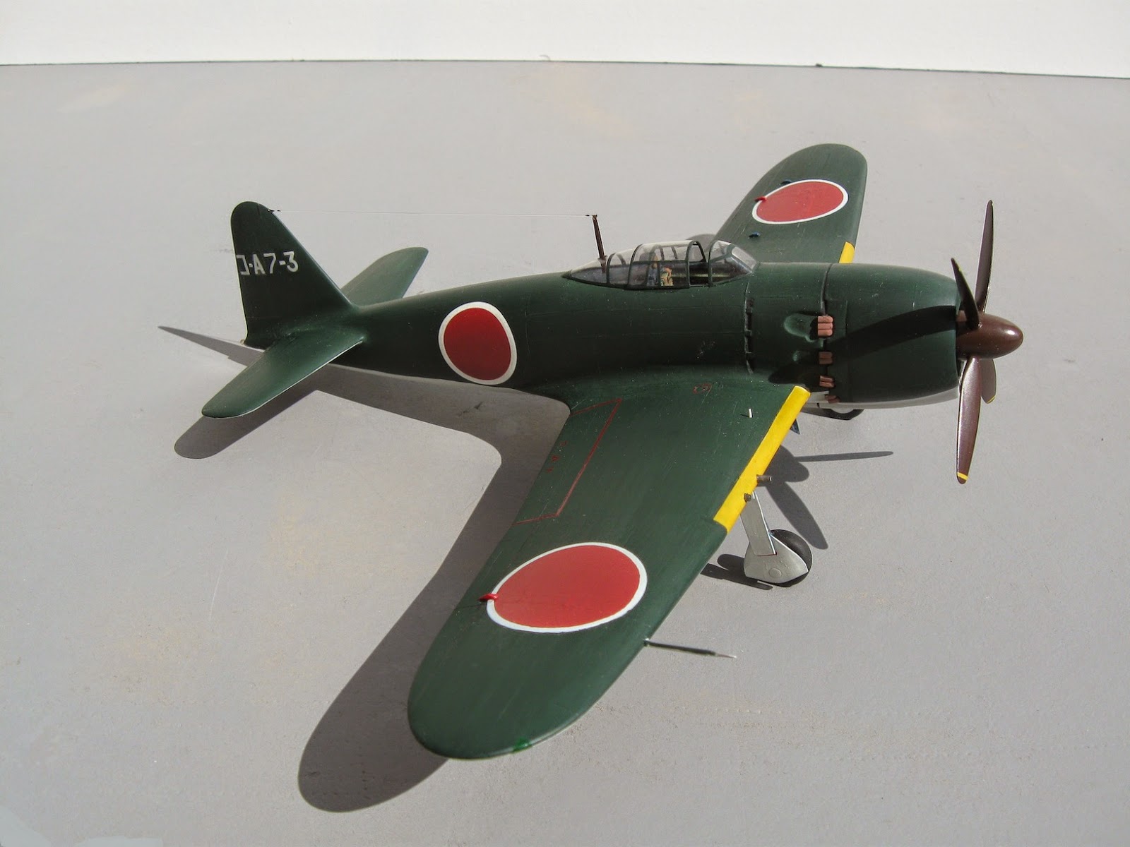 Aviation of Japan 日本の航空史: 1/48th scale Mitsubishi A7M2 Reppu 'Sam' by ...