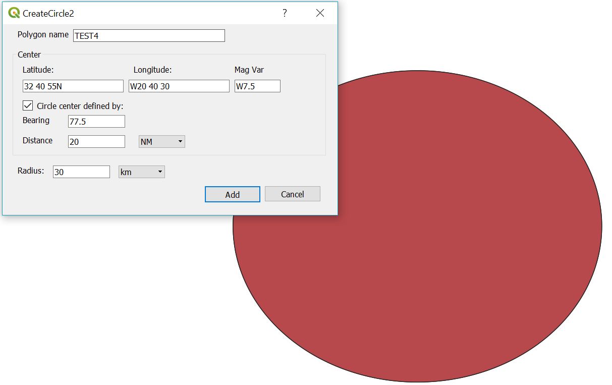 aviationgisapplications: Challenge: QGIS plugin to create circle ...