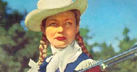 Iverson Movie Ranch: Annie Oakley shoots up the Iverson Ranch