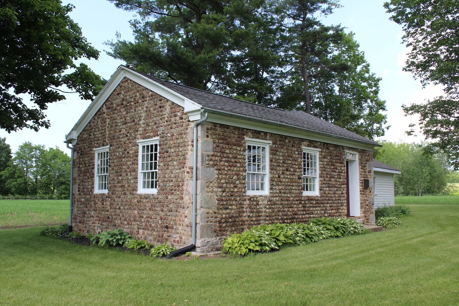 Cobblestone Buildings in Wayne County, New York