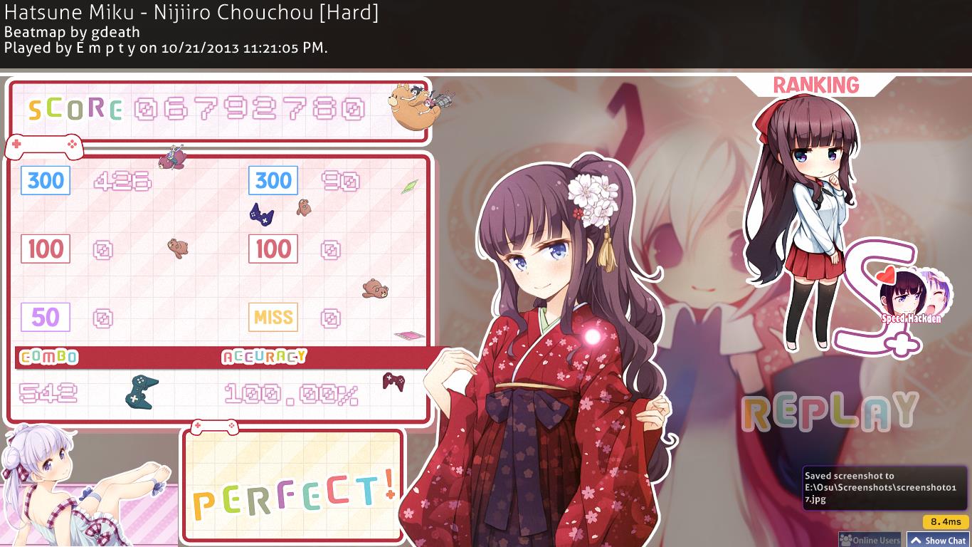 Sankarea FC: Osu! Anime skin collection