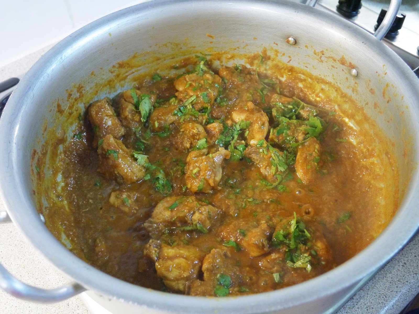 This Muslim Girl Bakes: Our House Pakistani Chicken Curry.