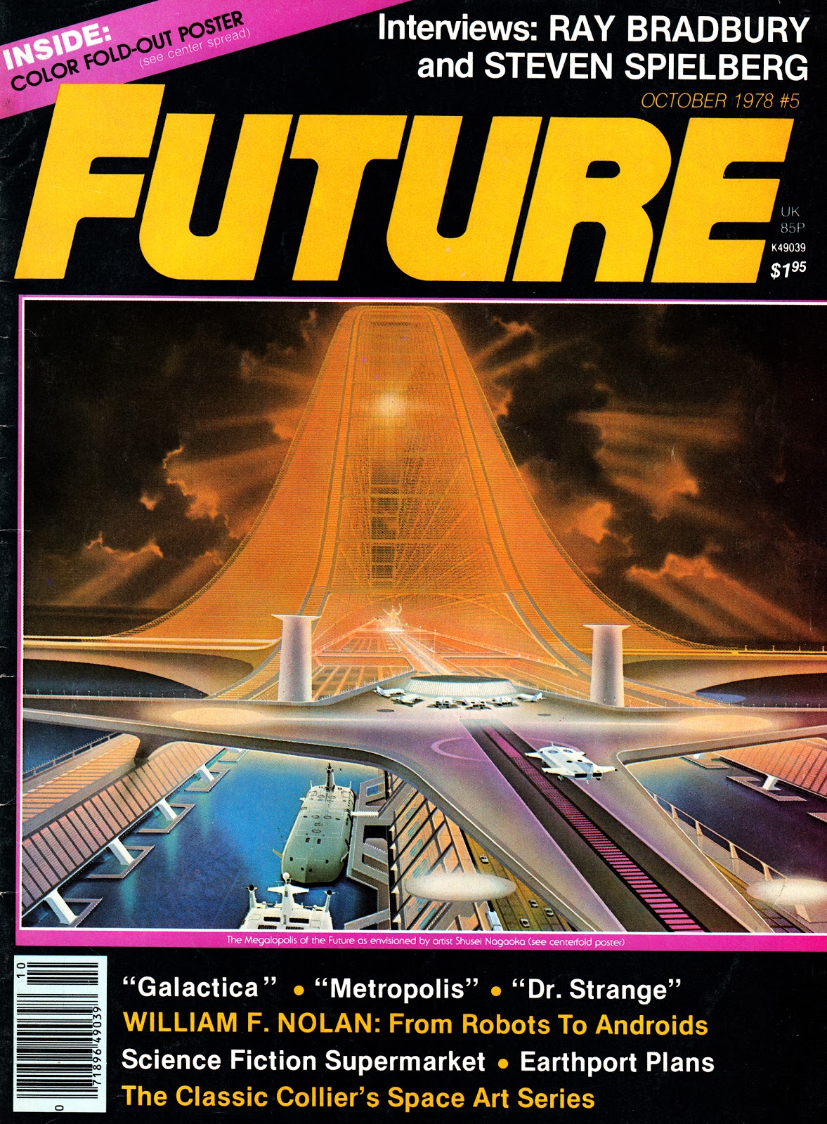 STARLOGGED - GEEK MEDIA AGAIN: 1978: FUTURE MAGAZINE: BATTLESTAR ...