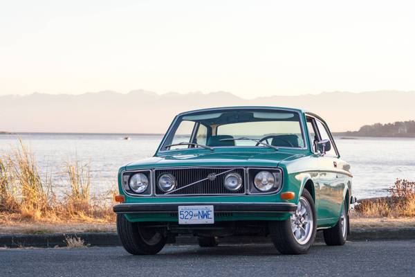 5k: Minty Turquoise: 1972 Volvo 142E - DailyTurismo