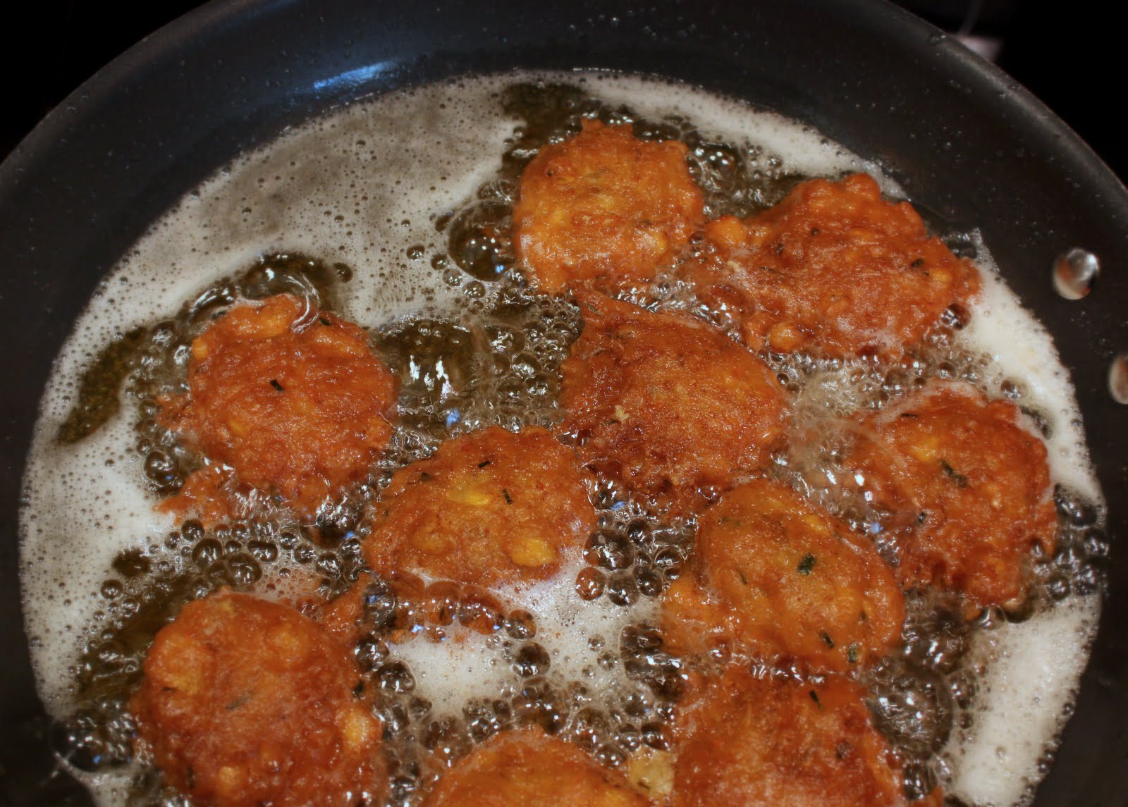 lil fish studios: dandelion fritters with cheese