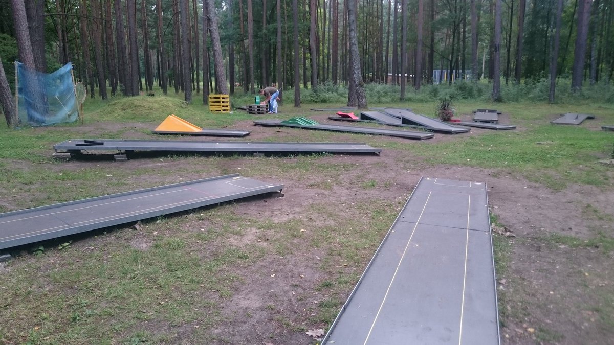 The Ham and Egger Files: Minigolf course in Riga, Latvia