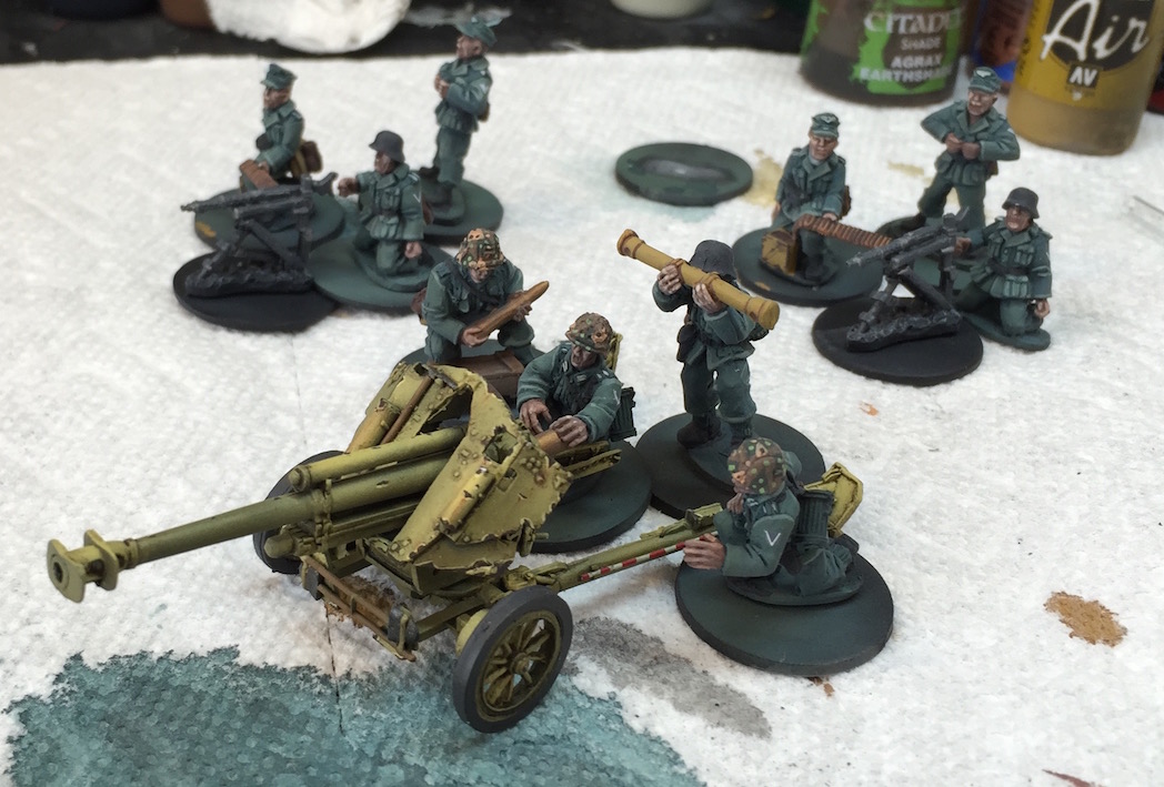 40k Hobby Blog: Bolt Action German Medium Howitzer For Historicon Force