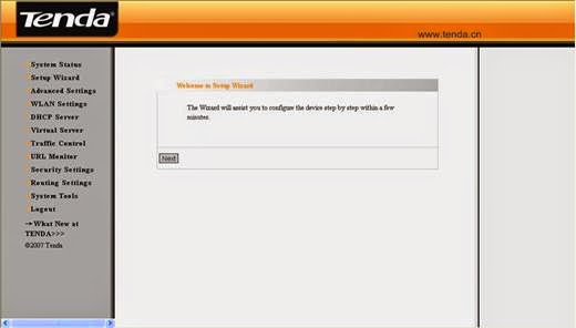 Cara Setting Wireless Router Tenda
