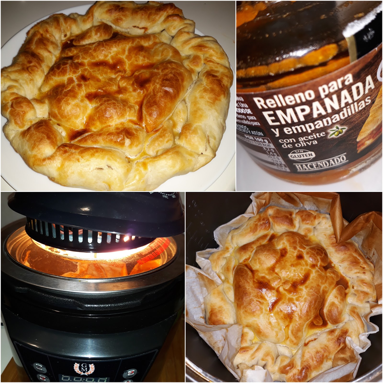 Mis recetas para Olla GM D: Empanada express de atún en la Olla GM D