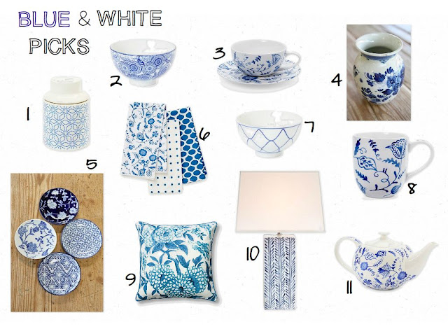 All Things Blue & White