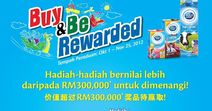 Dutch Lady Buy & Be Rewarded Contest - Malaysia Online and Offline ...