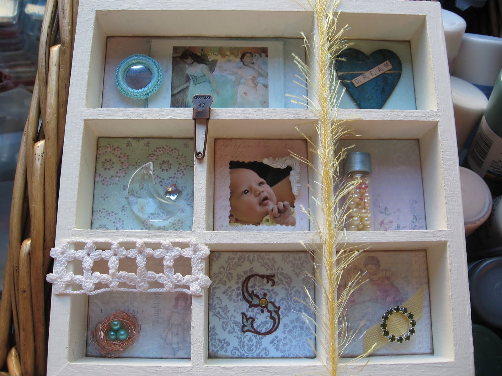 altered book studio.....: Mini Shadow Box Play Date