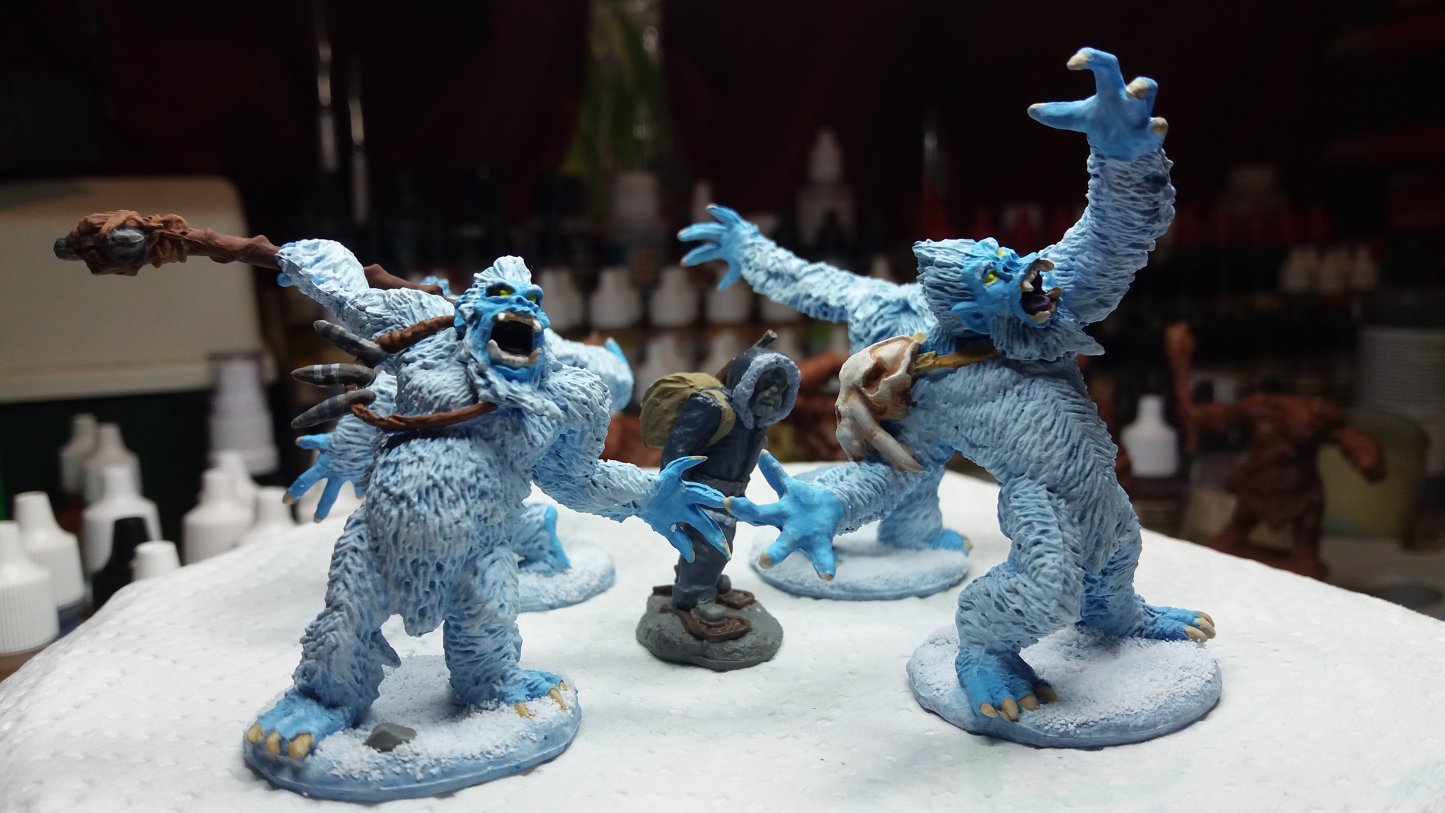 Putting off painting: Reaper Yeti